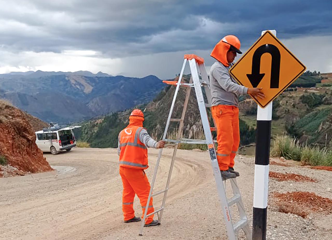 Perú, un proyecto de señalización de altura
